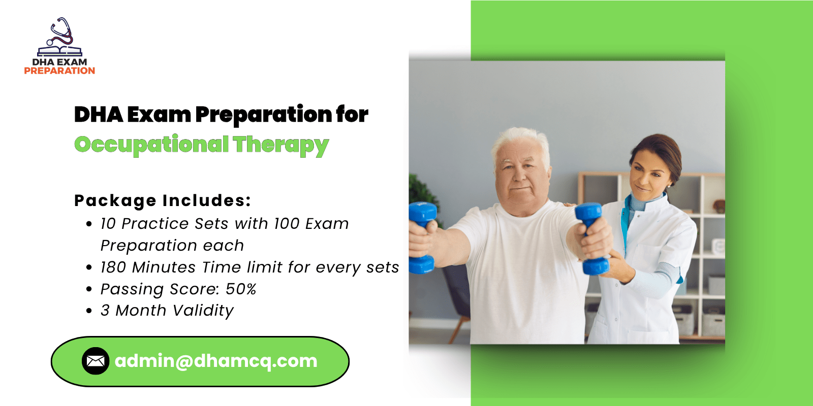 DHA Exam Preparation for Occupational Therapy - DHA EXAM PREPARATION 2025
